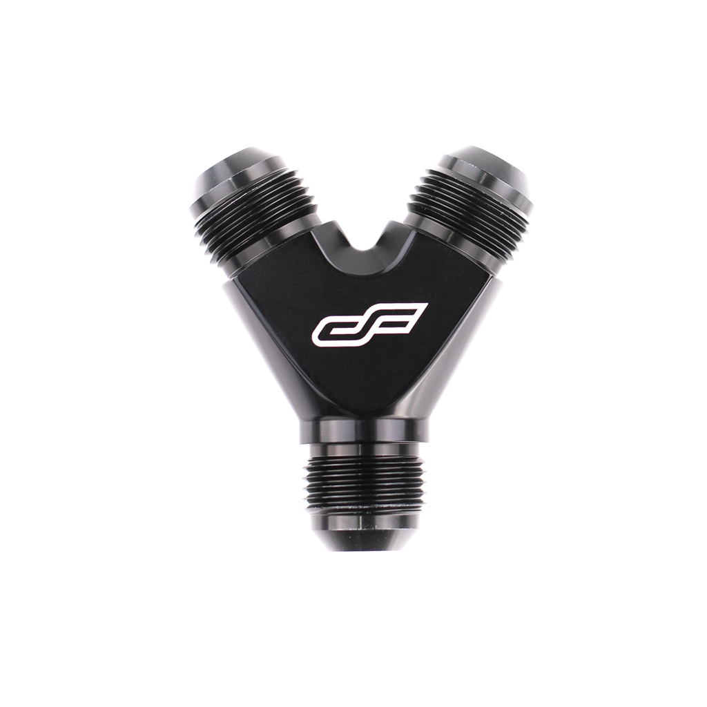 -12 AN Fitting Y Block Union | ColorFittings