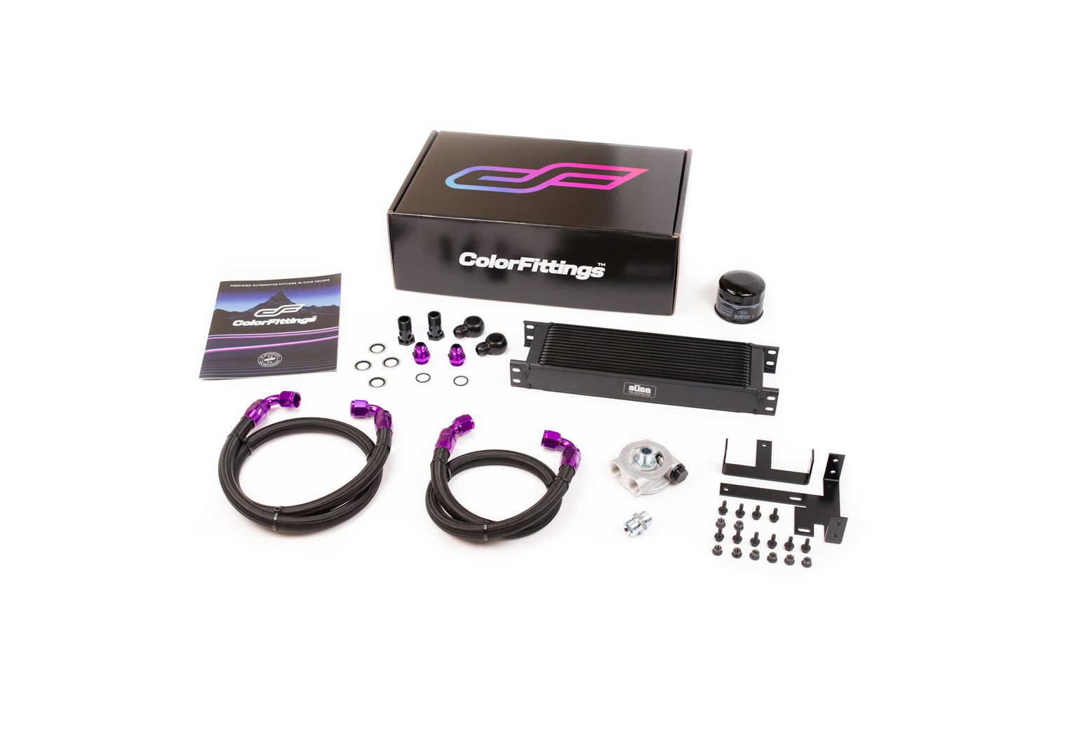 GR86/BRZ Color Fittings Oil Cooler and Jackson Racing Shroud | Toyota ...
