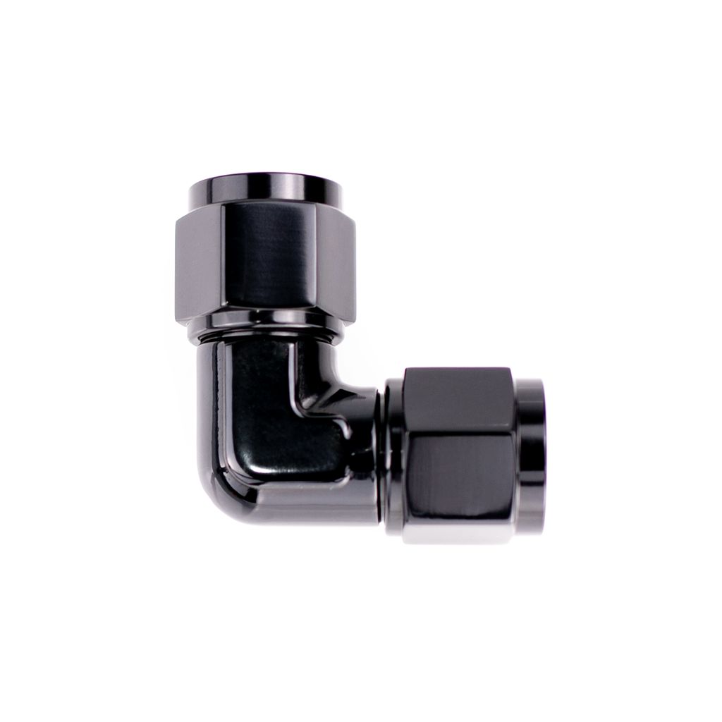 -04 AN Fitting 90 Degree Female to Female Flare Union | ColorFittings